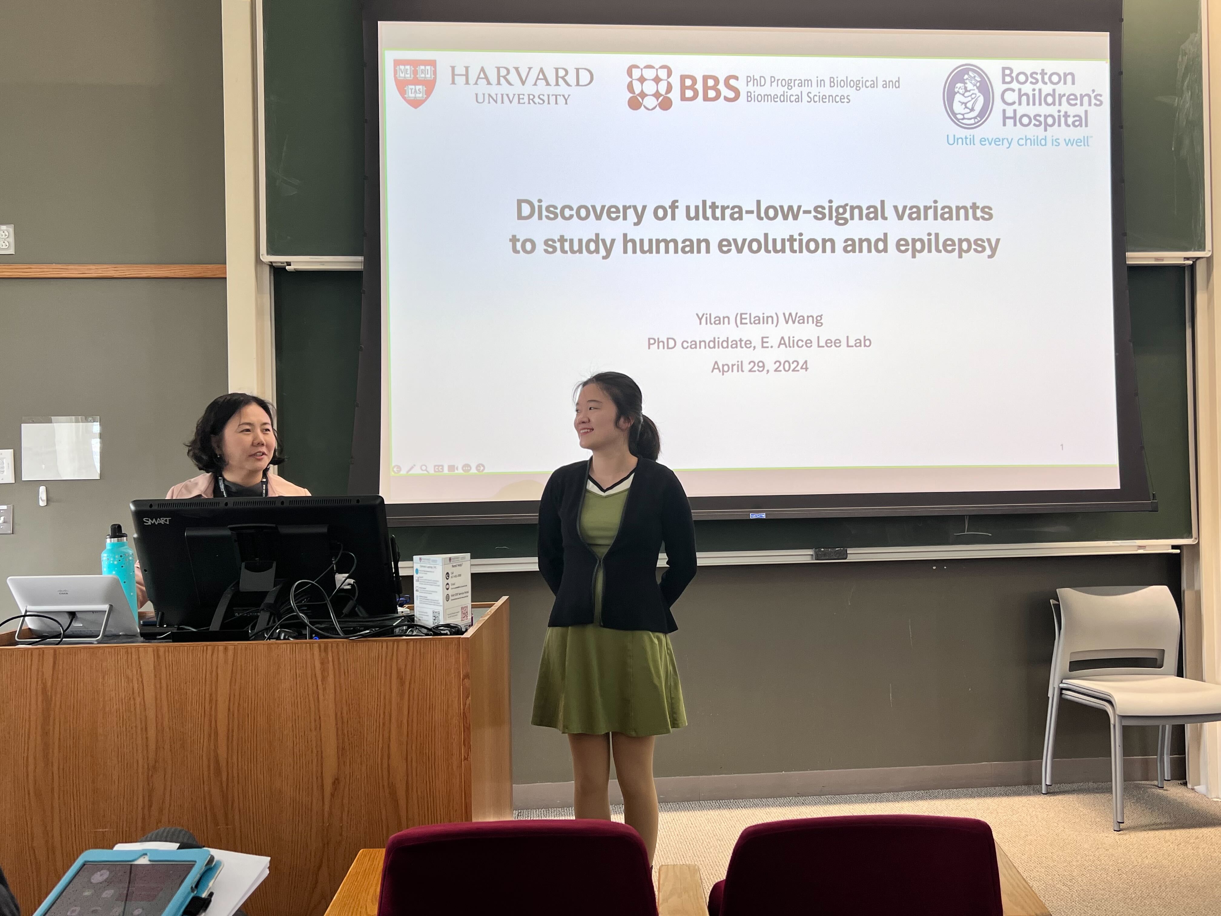 Elain Wang successfully defended her thesis! Congrats Dr. Wang! | Lee Lab